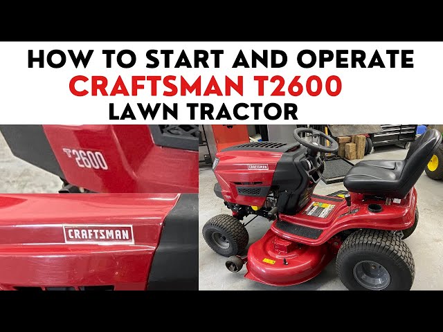 How to Start a Craftsman Riding Lawn Mower: Easy Guide